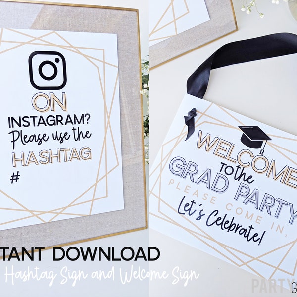 Graduation Hashtag - Etsy
