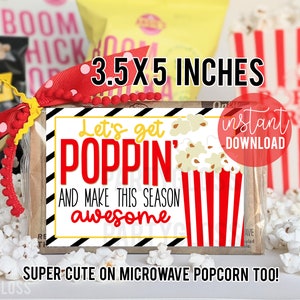 Swim Team Printable Tag | Microwave Popcorn Card | Dive Team Treat Tags ...