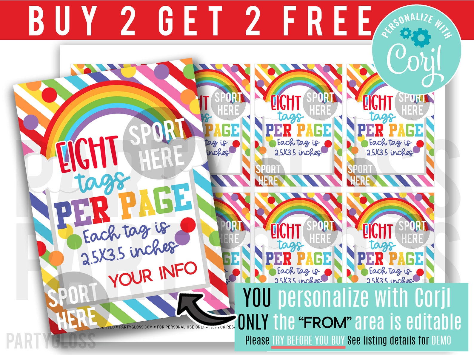 Editable Volleyball Taste the Victory Printable Gift Tags Good Luck ...