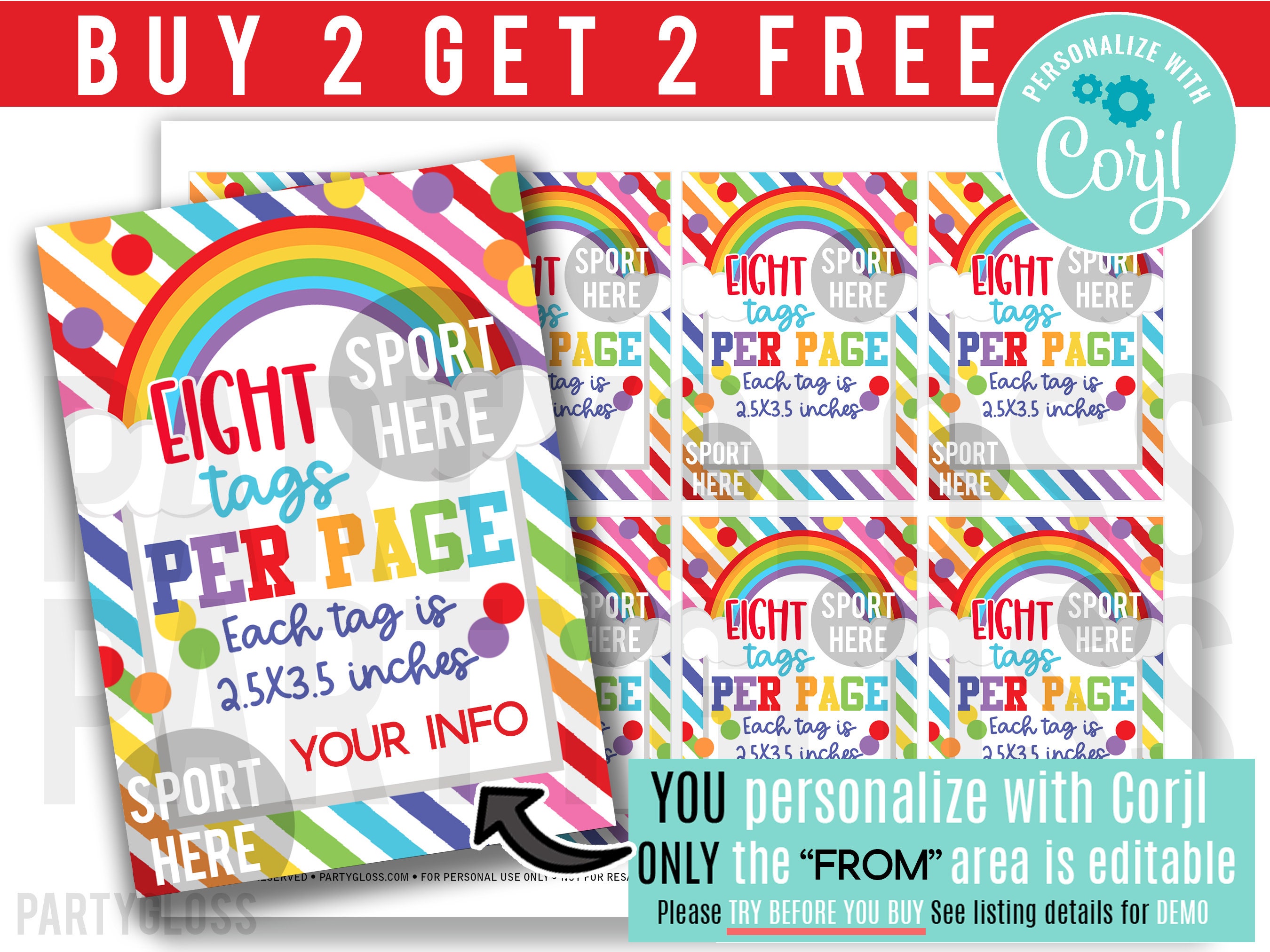 Editable Volleyball Taste the Victory Printable Gift Tags Good Luck ...
