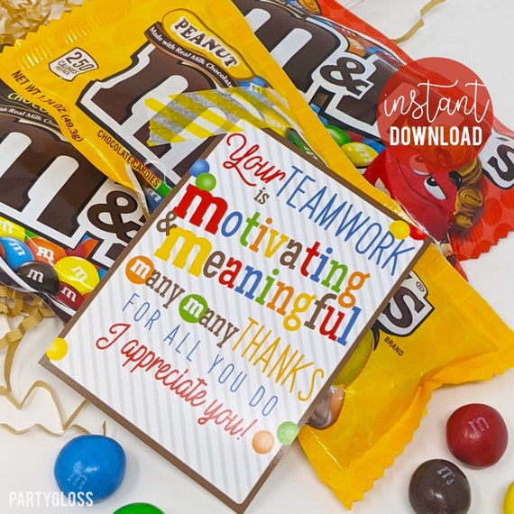 Employee Appreciation Candy Ideas