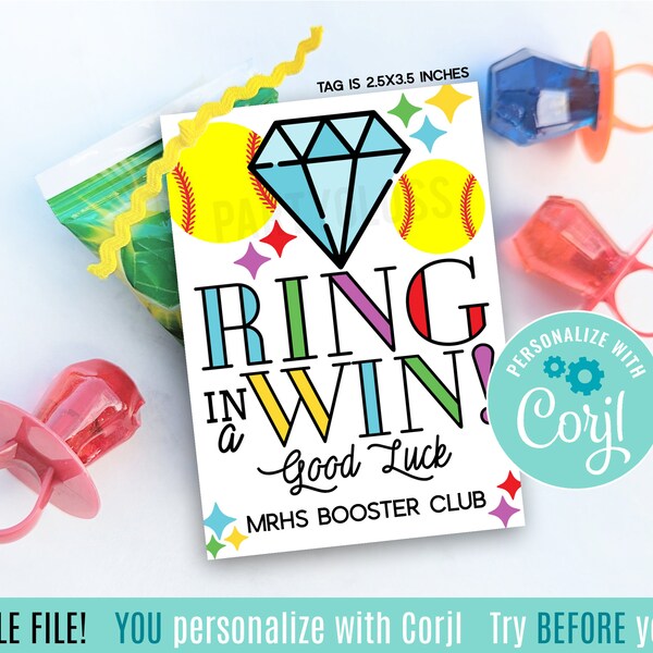 Ring Pop Sports Printable - Etsy