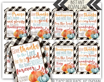 Scripture Tags - Etsy