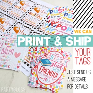 Bus Driver Appreciation Gift Tags, Jackpot Tag Lottery School Bus ...