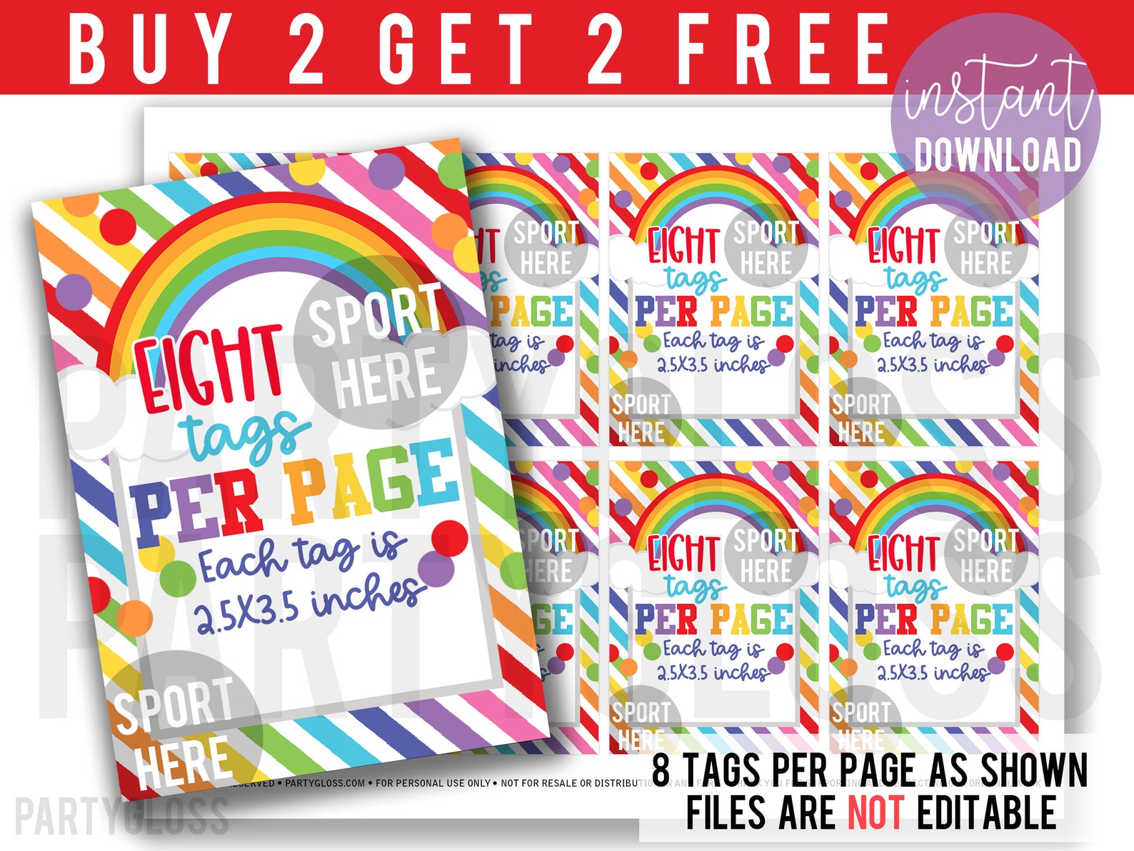Football Taste the Victory Printable Gift Tags, Good Luck Team Practice ...