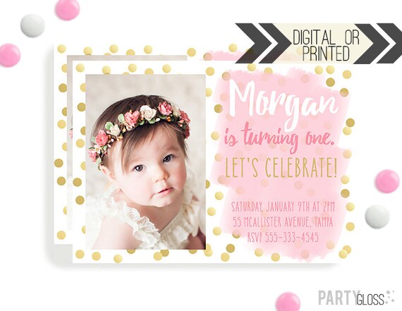 Print Pink Gold Invitation 36 Gorgeous Pink And Gold Party