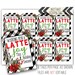 Latte Christmas Gift Printable Tag | Christmas Staff Gift | Holiday ...