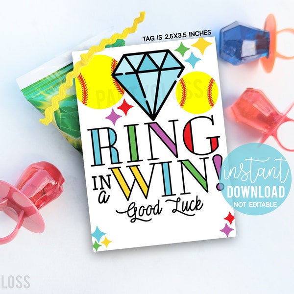 Ring Pop Sports Printable - Etsy