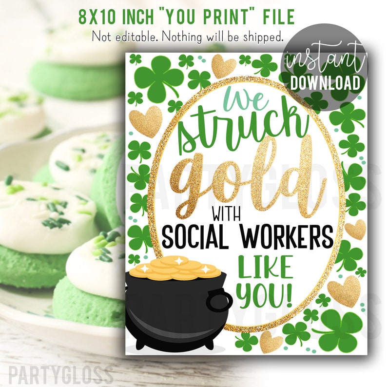 Social Worker Appreciation Sign Staff Appreciation Week - Etsy