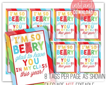 Printable Gummy Bear - Etsy