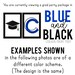 Graduation Printable Package Blue Silver Black Grad Party - Etsy