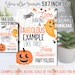 Cheerleader Halloween Printable Gift Tags, Cute Spooky Candy Tag ...