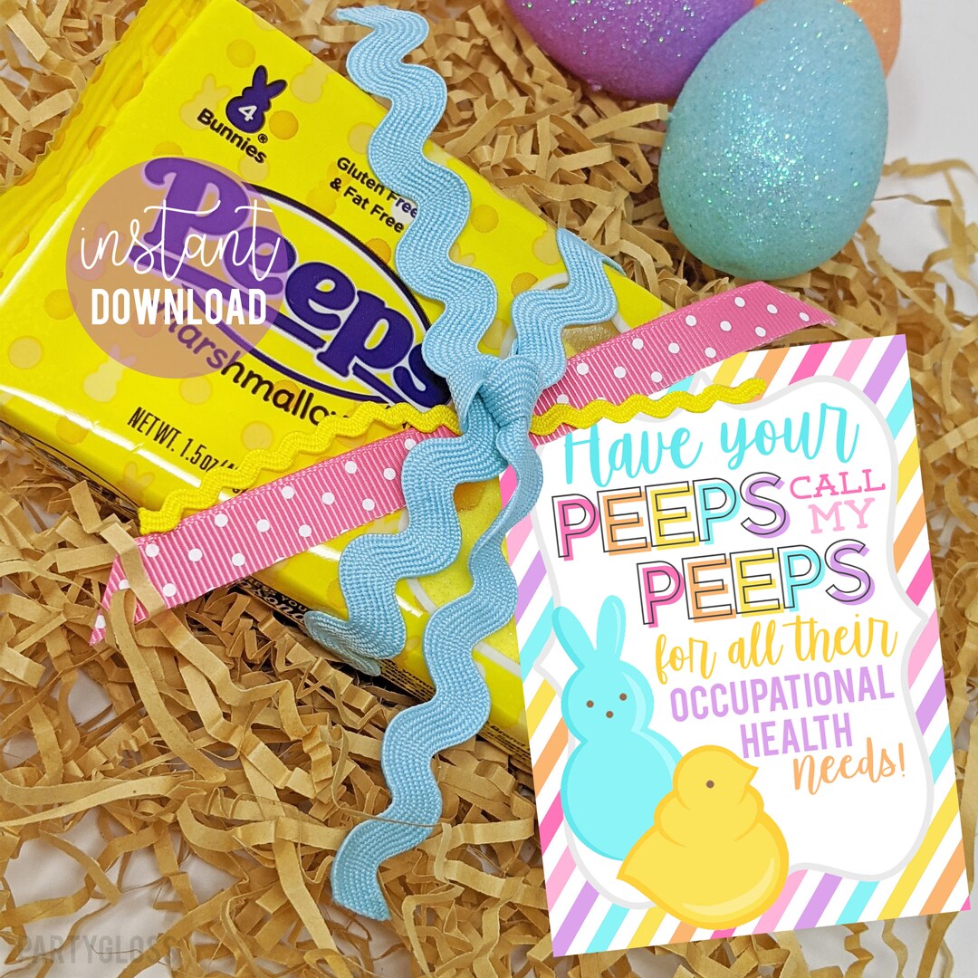 Occupational Health Referral Printable Tags, Have Your Peeps Call My ...