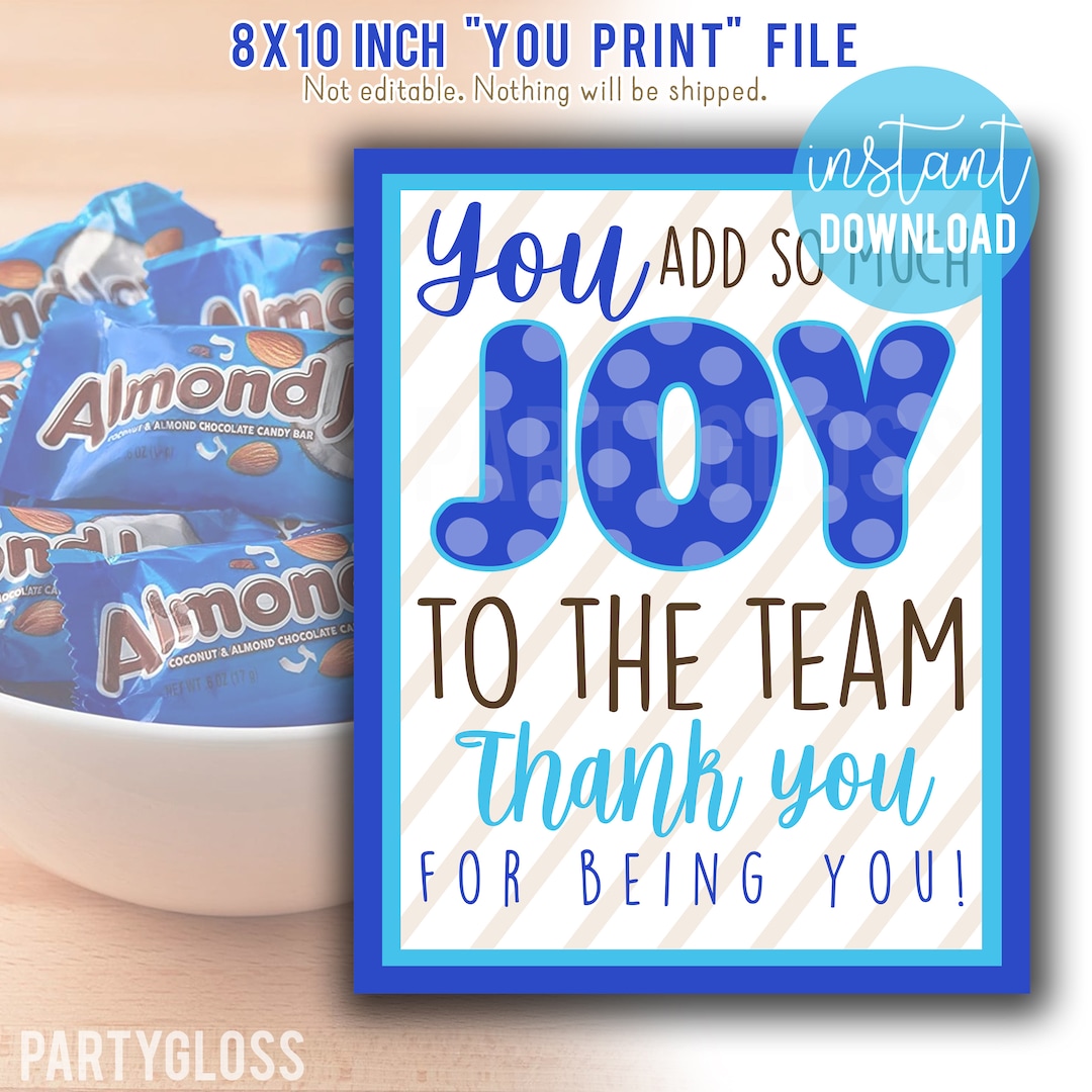 Team Appreciation Print | Team Appreciation Sign | Employee Gift ...