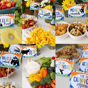 Party Animals Instant Download Birthday Party Package | Party Animal ...