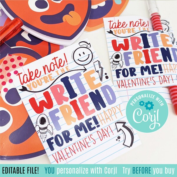 Valentine Note - Etsy