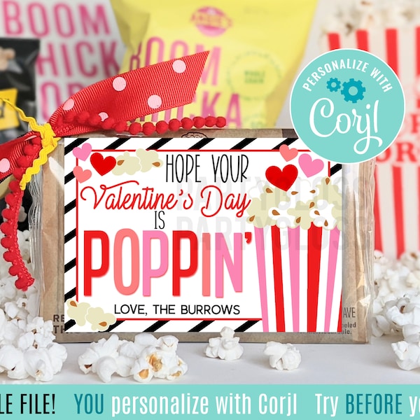 Printable Popcorn - Etsy