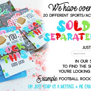 Editable Cheer You Are Going to Rock This Good Luck Printable Gift Tags ...