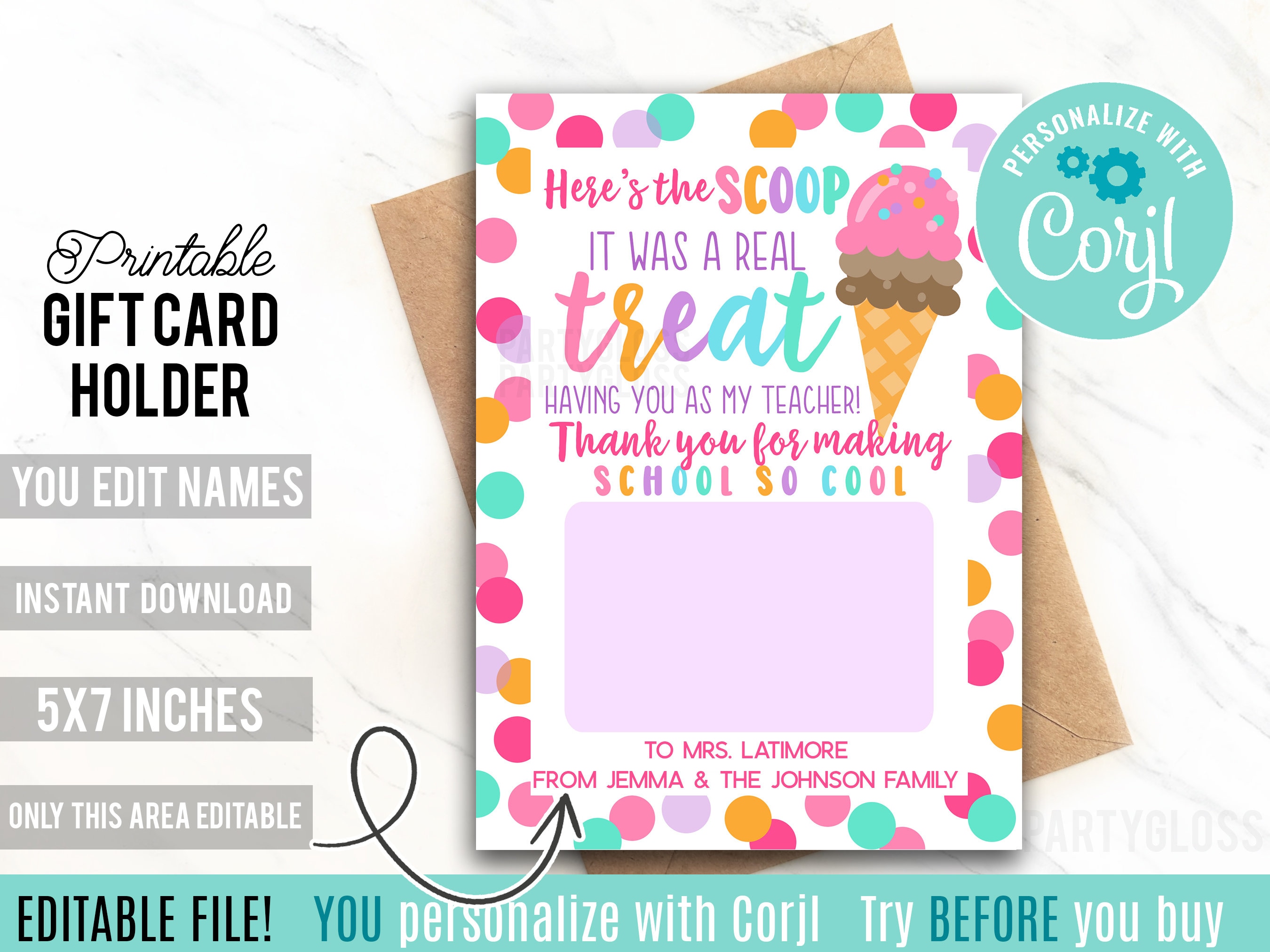 Birthday Ice Cream Certificate Template