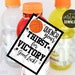 Black Basketball Good Luck Printable Tags, Quench Your Thirst for ...