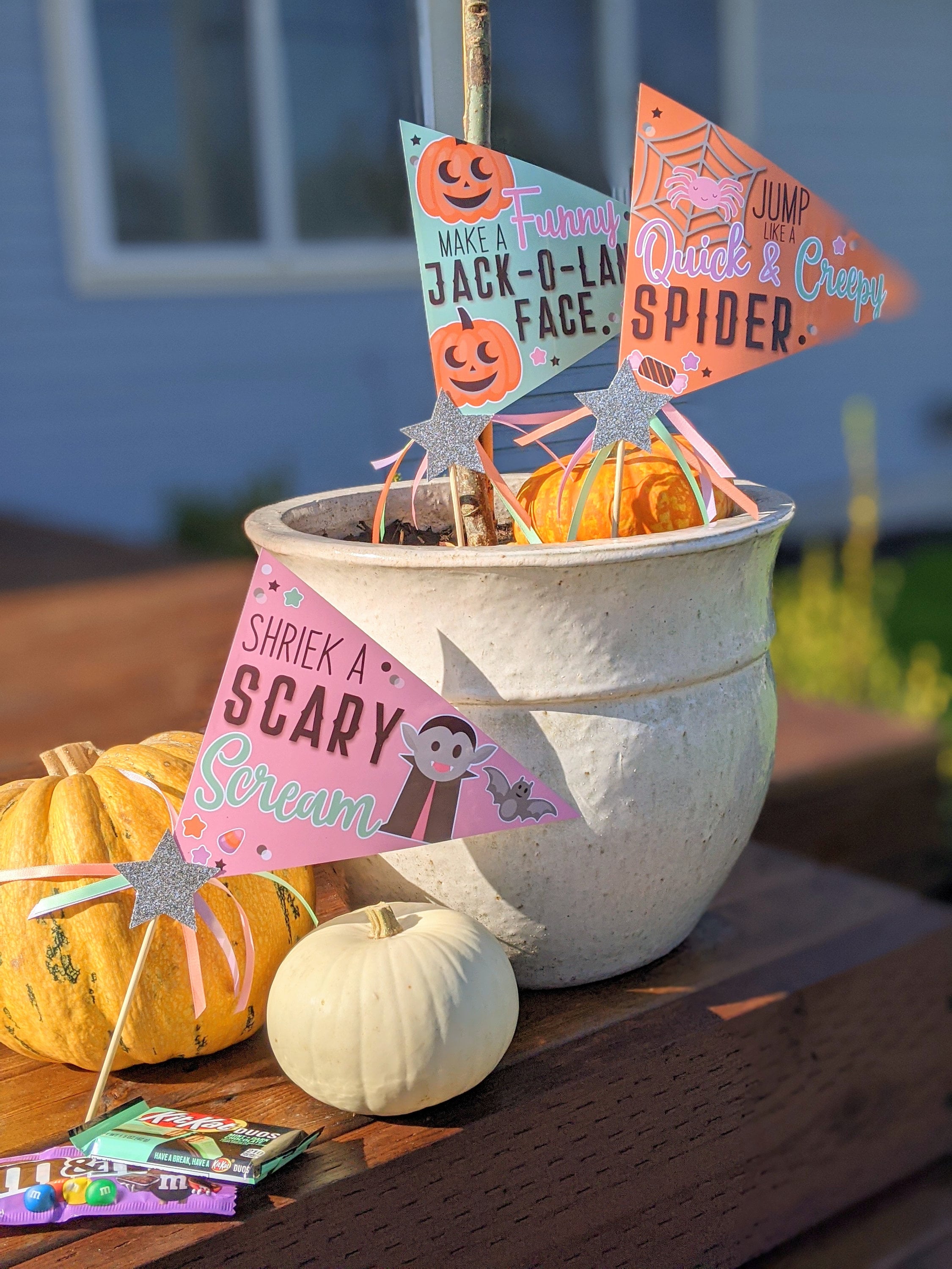 Halloween Activity Printable | Halloween Pennant | Candy Crawl | Candy ...