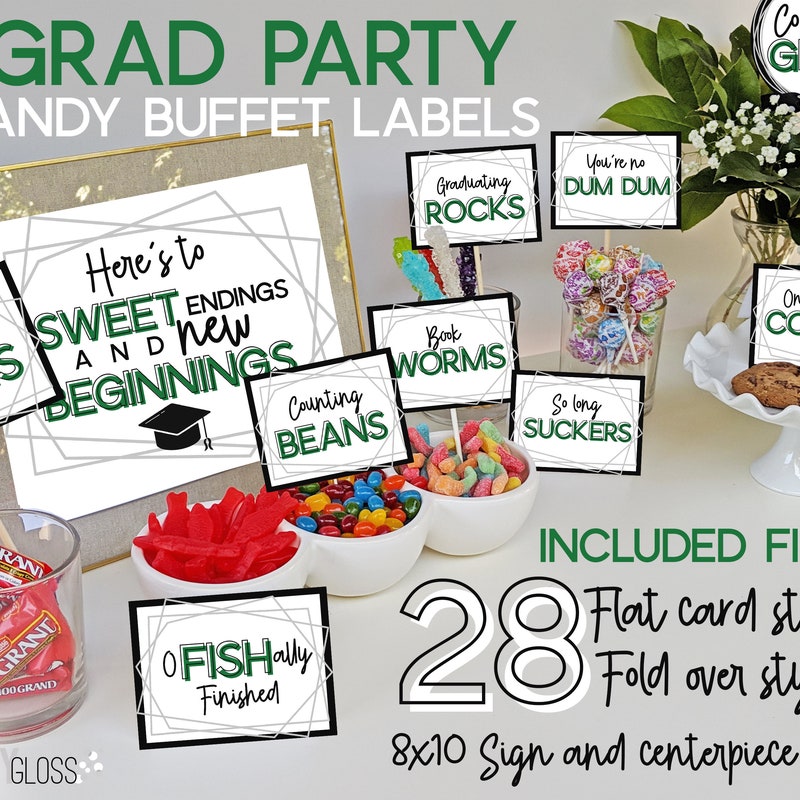 Candy Buffet Labels - Etsy