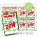 Dew Appreciation Printable Tag Soda Pop Pun Tags - Etsy