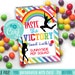 Editable Dance Taste the Victory Printable Gift Tags Good Luck Dancing ...