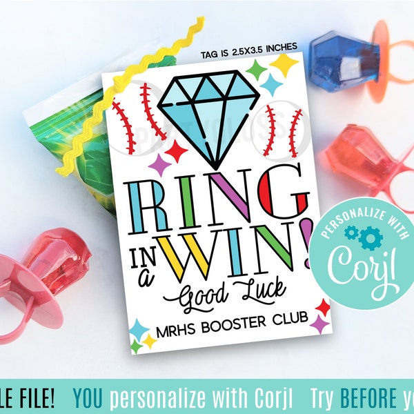 Little League Ring Baseball - Etsy