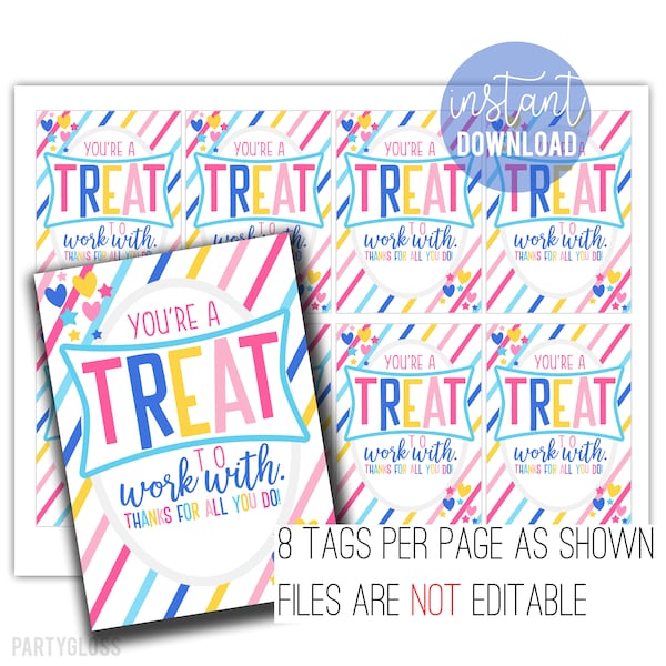 Rice Krispie Treat Teacher Appreciation - Etsy