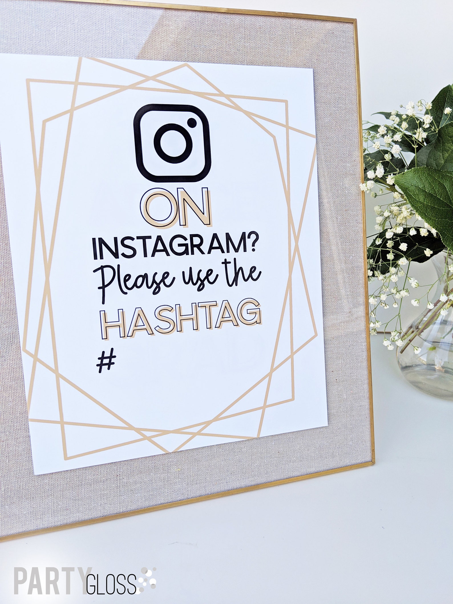 Graduation Welcome Sign Grad Party Hashtag Sign Class of - Etsy