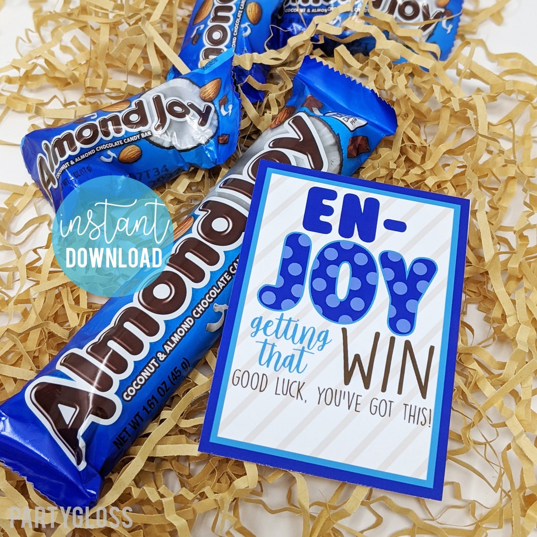 Good Luck Printable Tag Printable Joy Team Tags Enjoy Getting That Win ...