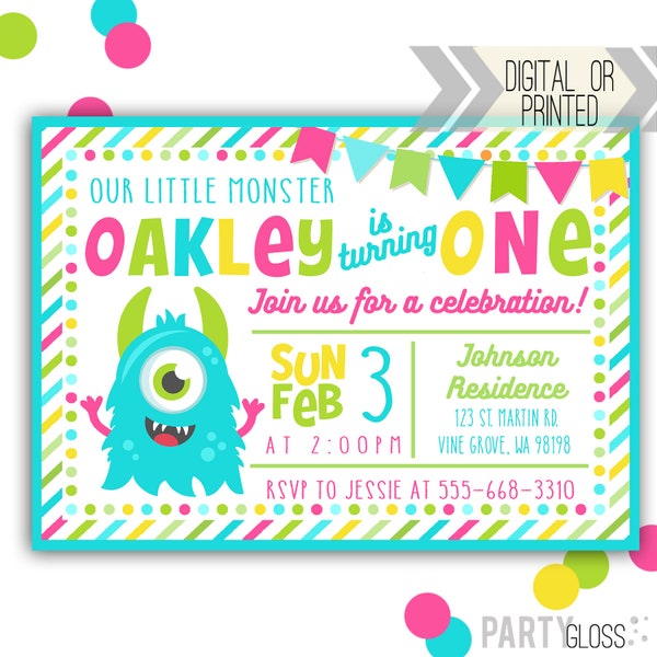 Girly Monster - Etsy