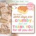 Cake Appreciation 8x10 Printable Sign, Crumb Cake Teacher Appreciation ...