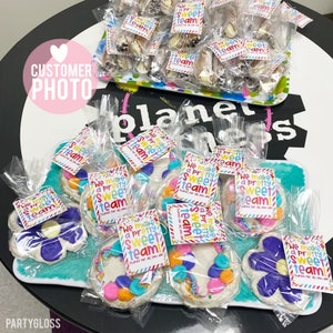Pretty Sweet Team Printable Gift Tags, Team Appreciation Tag School ...