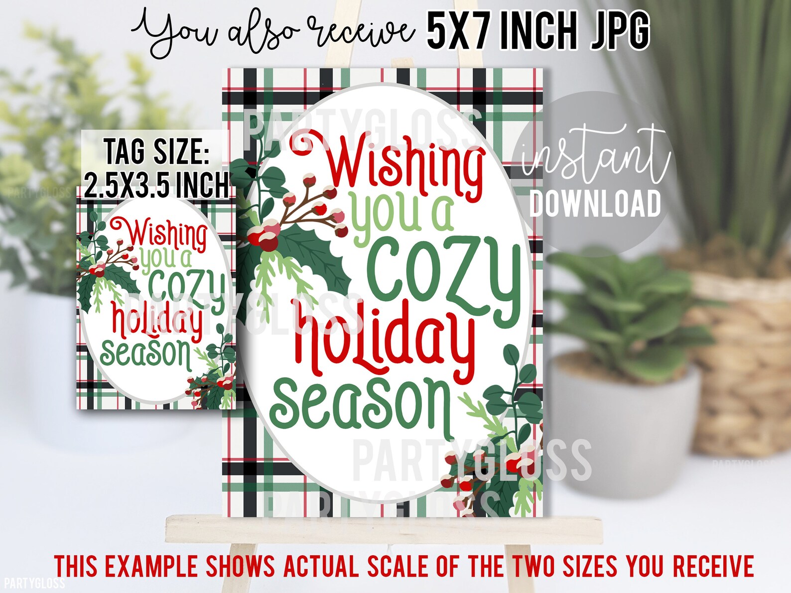 Christmas Cozy Printable Tag Teacher Christmas Tag Hot - Etsy