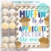 Doctor Appreciation Printable Sign, Muffins for Work Treat Sign Break ...
