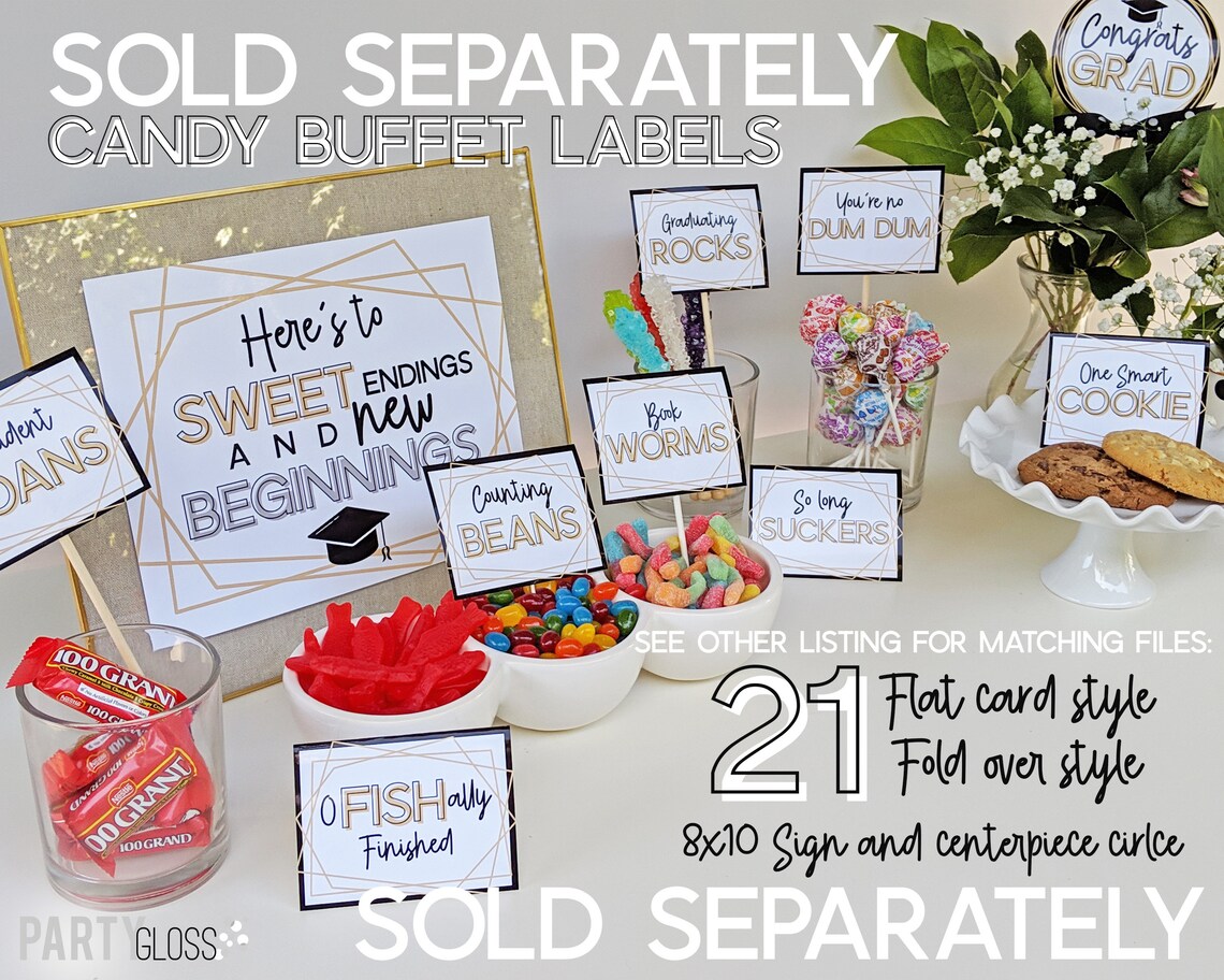 Graduation Welcome Sign Grad Party Hashtag Sign Class of - Etsy