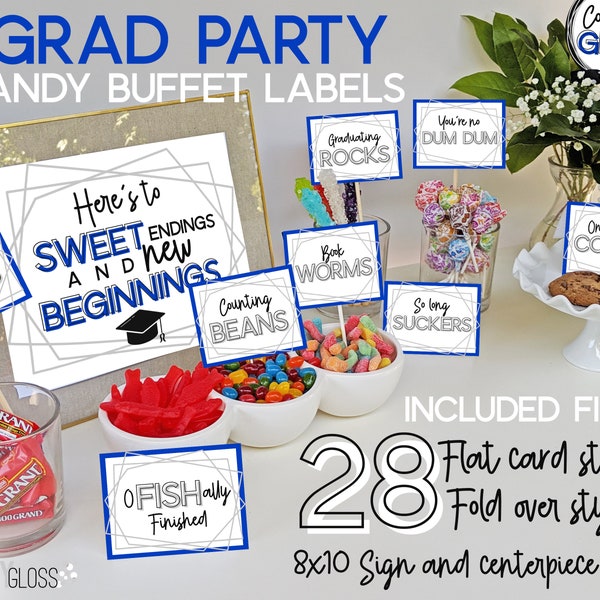 Candy Buffet Labels - Etsy