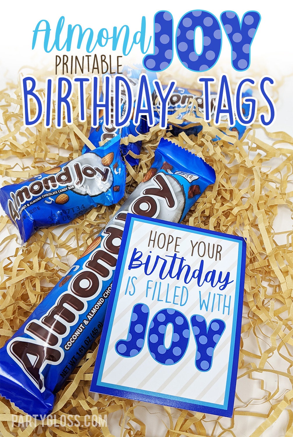 Birthday Printable Tag Printable Joy Birthday Tags Joy - Etsy Canada