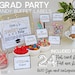 Graduation Printable Package Grad Party Decor Class of - Etsy