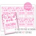 Teacher Appreciation Printable Tag Tickled Pink Printable Tickled Pink ...