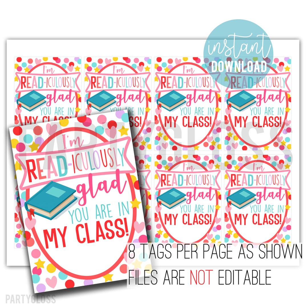 Marcador Etiquetas de regalo imprimibles para estudiantes de regreso a ...