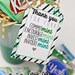 Teacher Appreciation Printable Gift Tags, Thank You Mint Tag Back to ...