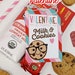 Valentine's Day Milk and Cookies Printable Tag, Class Valentine ...