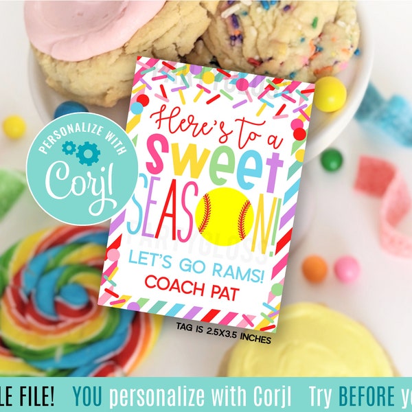 Softball Tags - Etsy