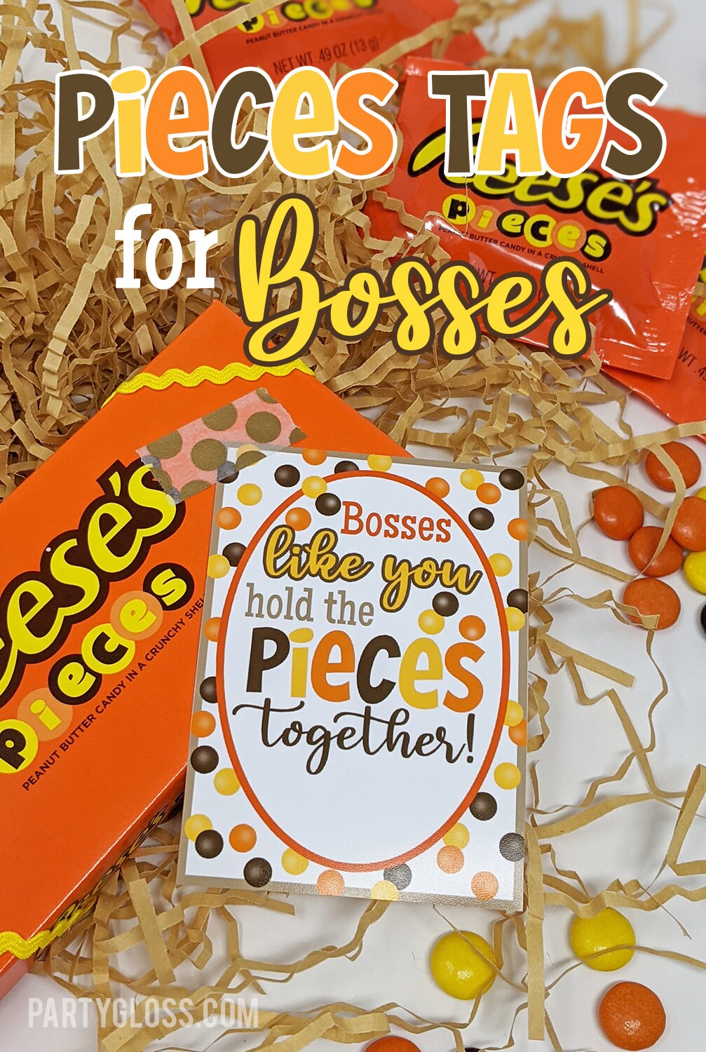 Boss Appreciation Printable Gift Tags, Chocolate Candy Bosses Like You ...