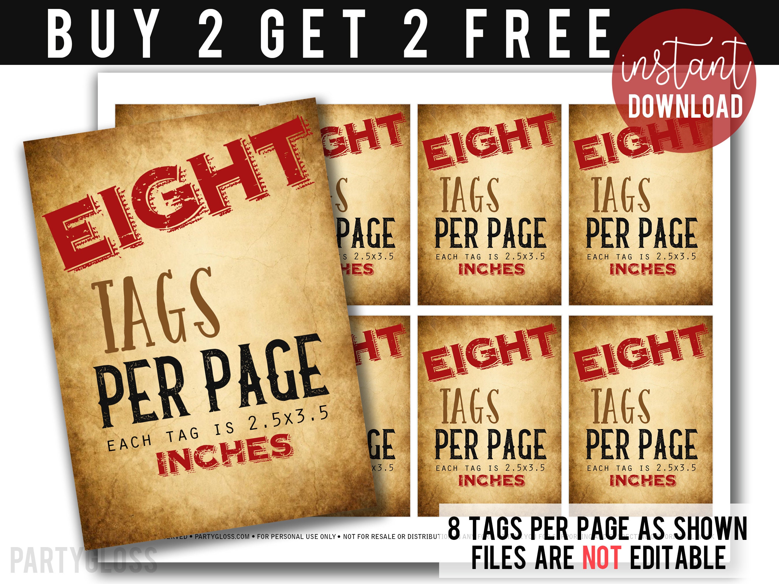 Wrestling Meat Your Potential Printable Gift Tags Practice Match Meet ...