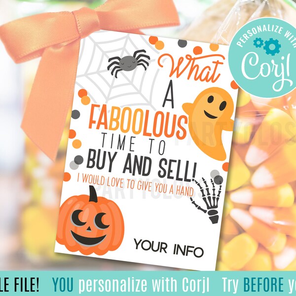 Real Estate Halloween Marketing - Etsy