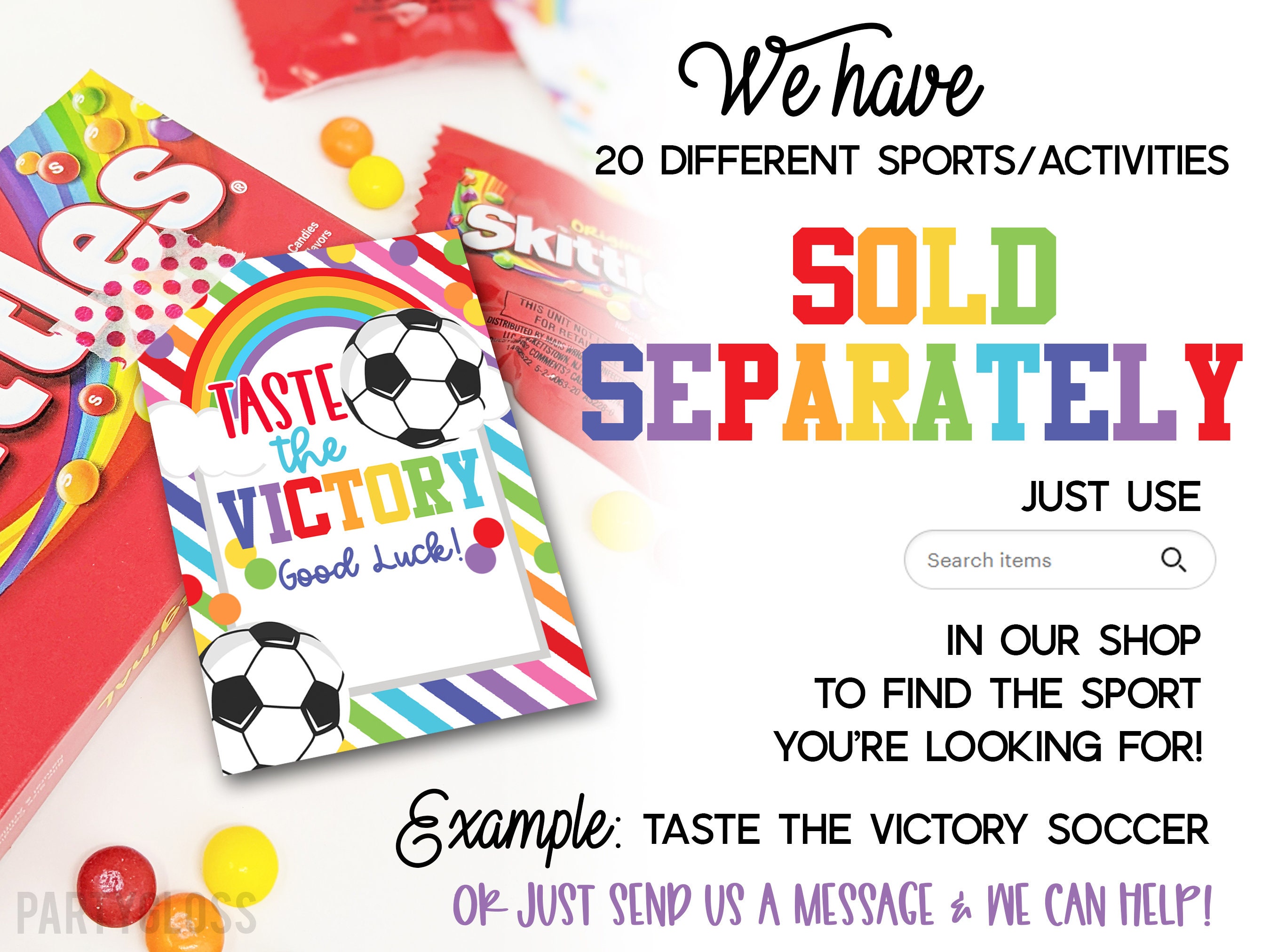 Editable Volleyball Taste the Victory Printable Gift Tags Good Luck ...